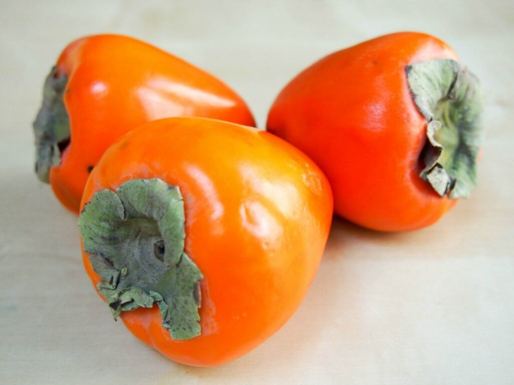 Persimmon ginger sorbet - Caroline's Cooking