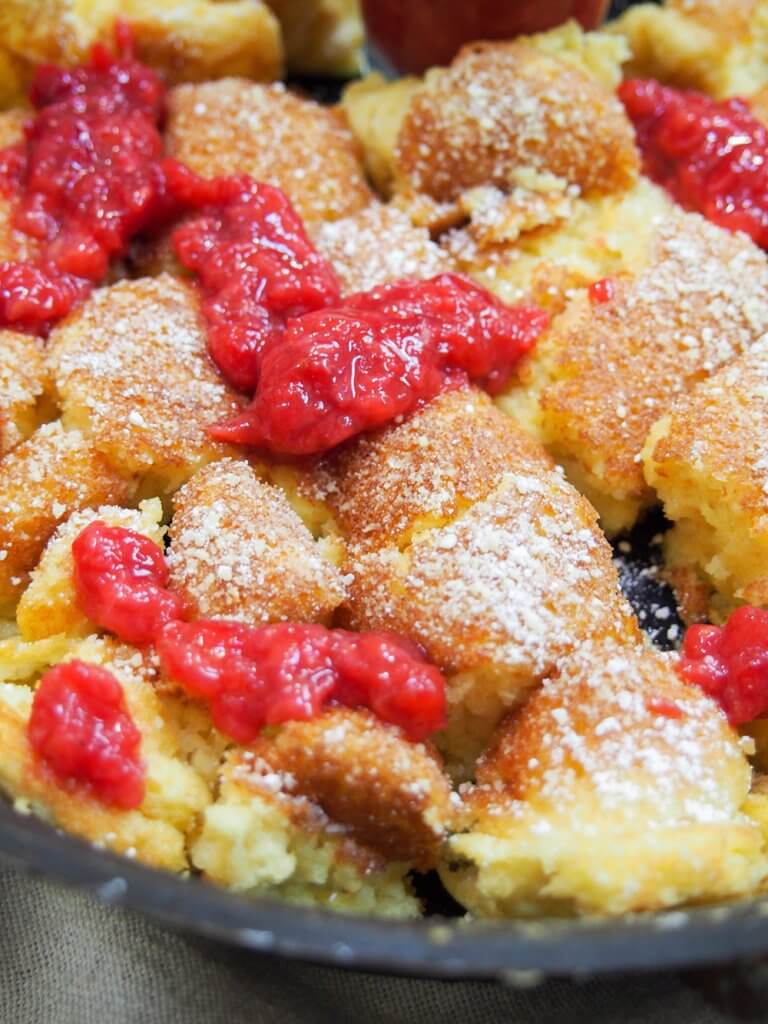 Kaiserschmarrn (Austrian torn pancakes) - Caroline's Cooking