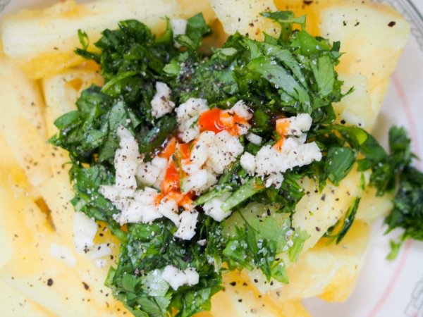 Pineapple chow (Trinidadian spiced fruit) - Caroline's Cooking