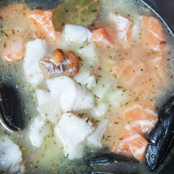 Irish fish chowder - Caroline's Cooking