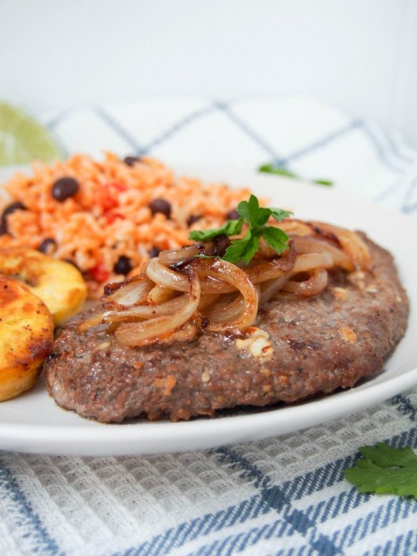 Cuban cube steak - bistec de Palomilla - Caroline's Cooking
