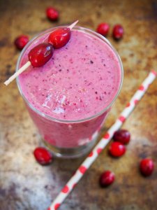 Cranberry smoothie - Caroline's Cooking