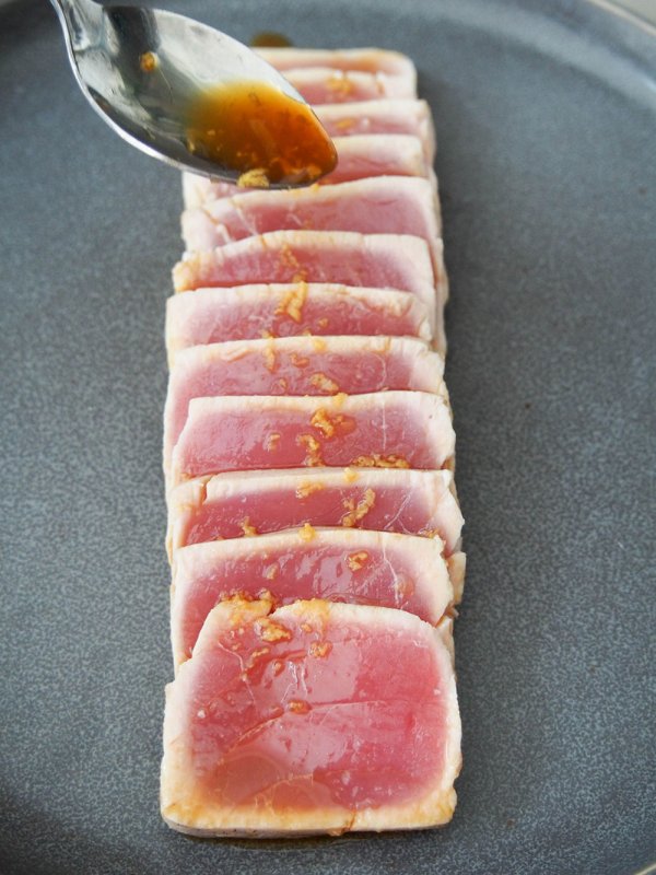 Tuna tataki - Caroline's Cooking