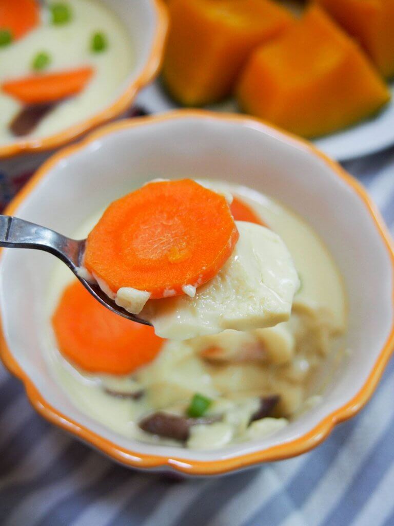 Chawanmushi (Japanese savory egg custard) - Caroline's Cooking