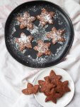 Basler brunsli (Swiss chocolate almond cookies) - Caroline's Cooking