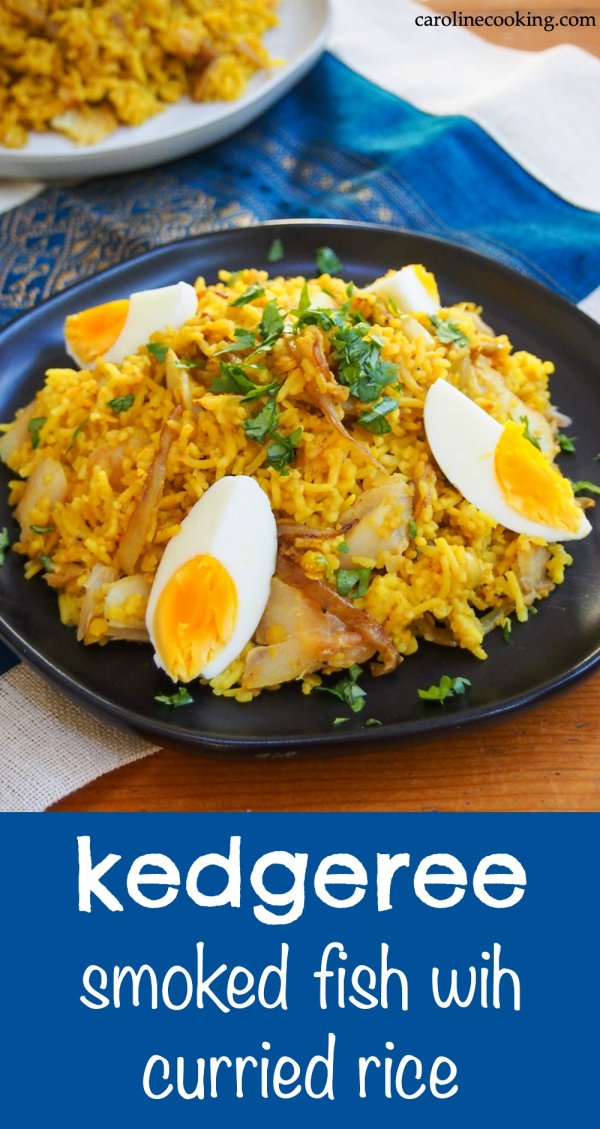 Kedgeree (smoked haddock and rice) - Caroline's Cooking