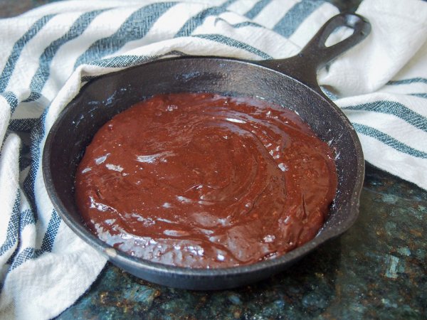 Mini skillet brownie - Caroline's Cooking