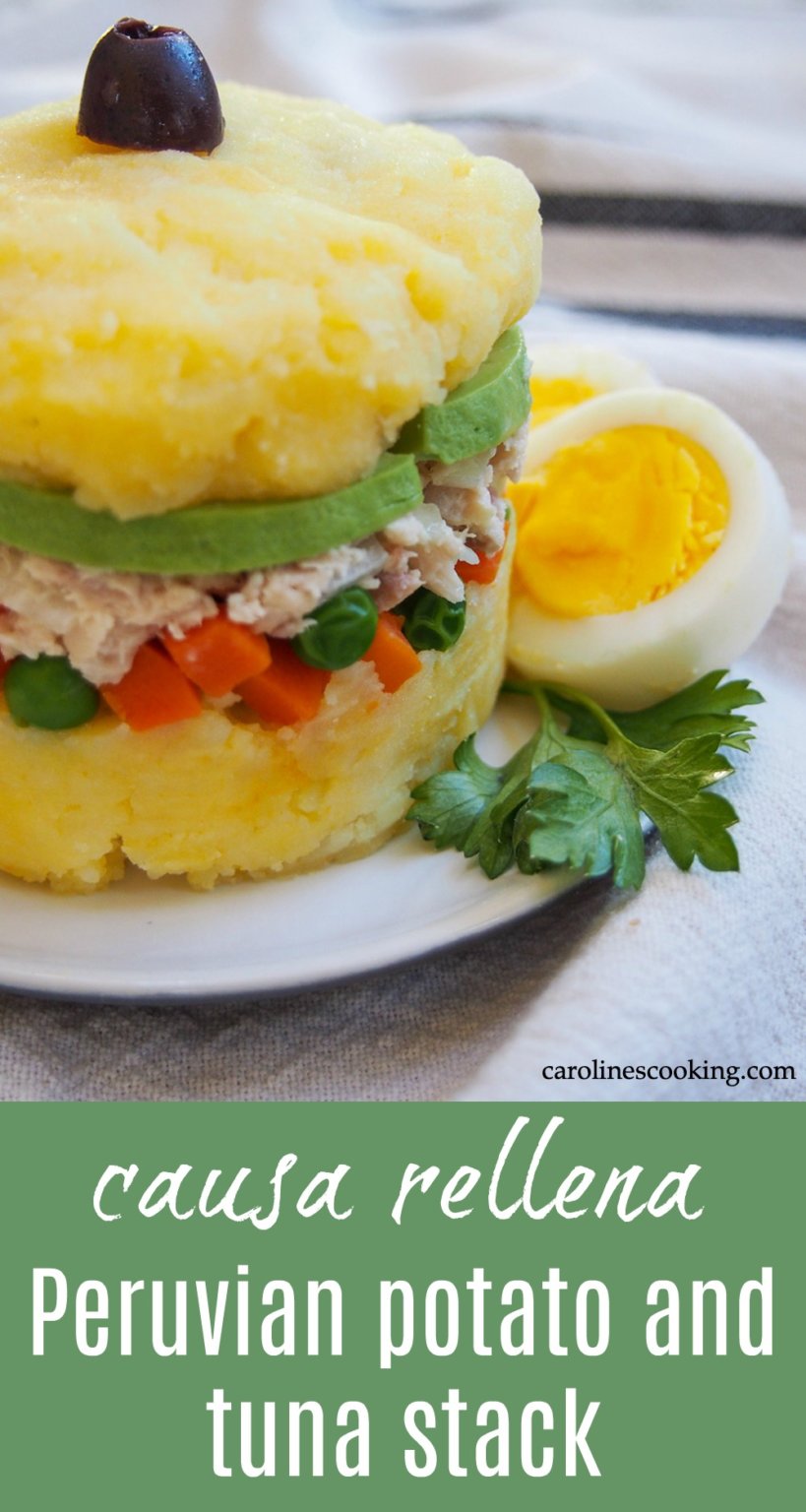 Causa rellena - Caroline's Cooking