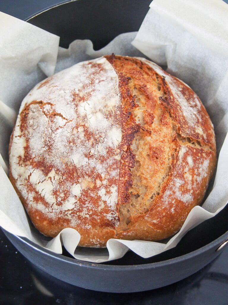 Pain de campagne - French country bread - Caroline's Cooking