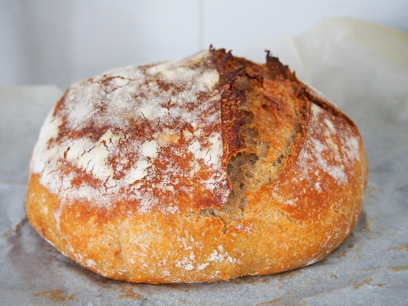 Pain de campagne - French country bread - Caroline's Cooking