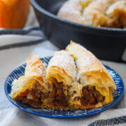 Tikvenik - Bulgarian pumpkin strudel - Caroline's Cooking