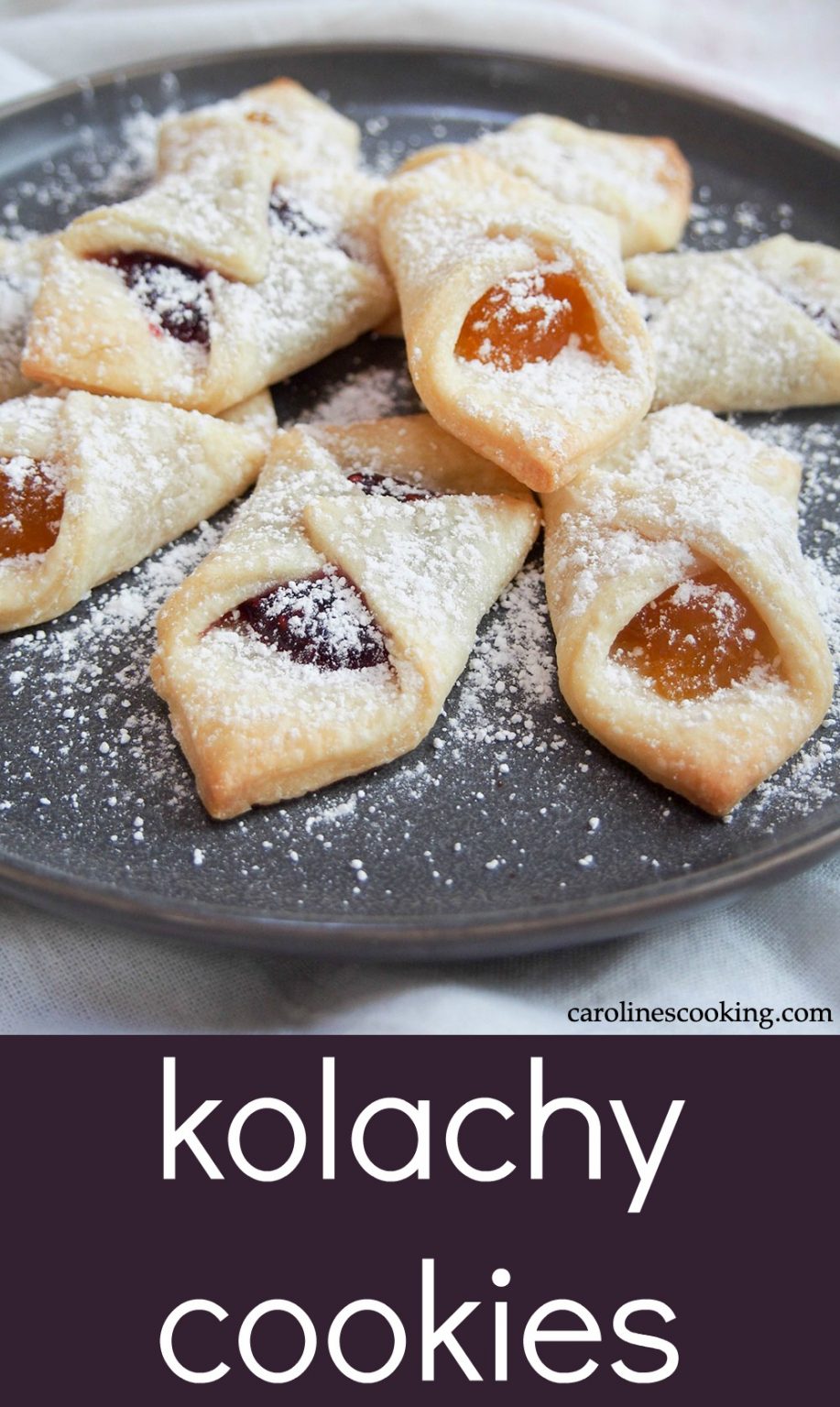 Kolachy cookies - Caroline's Cooking