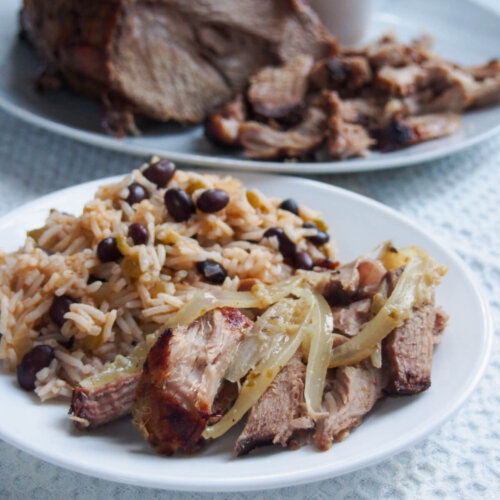 Lechon asado - Cuban roast pork - Caroline's Cooking