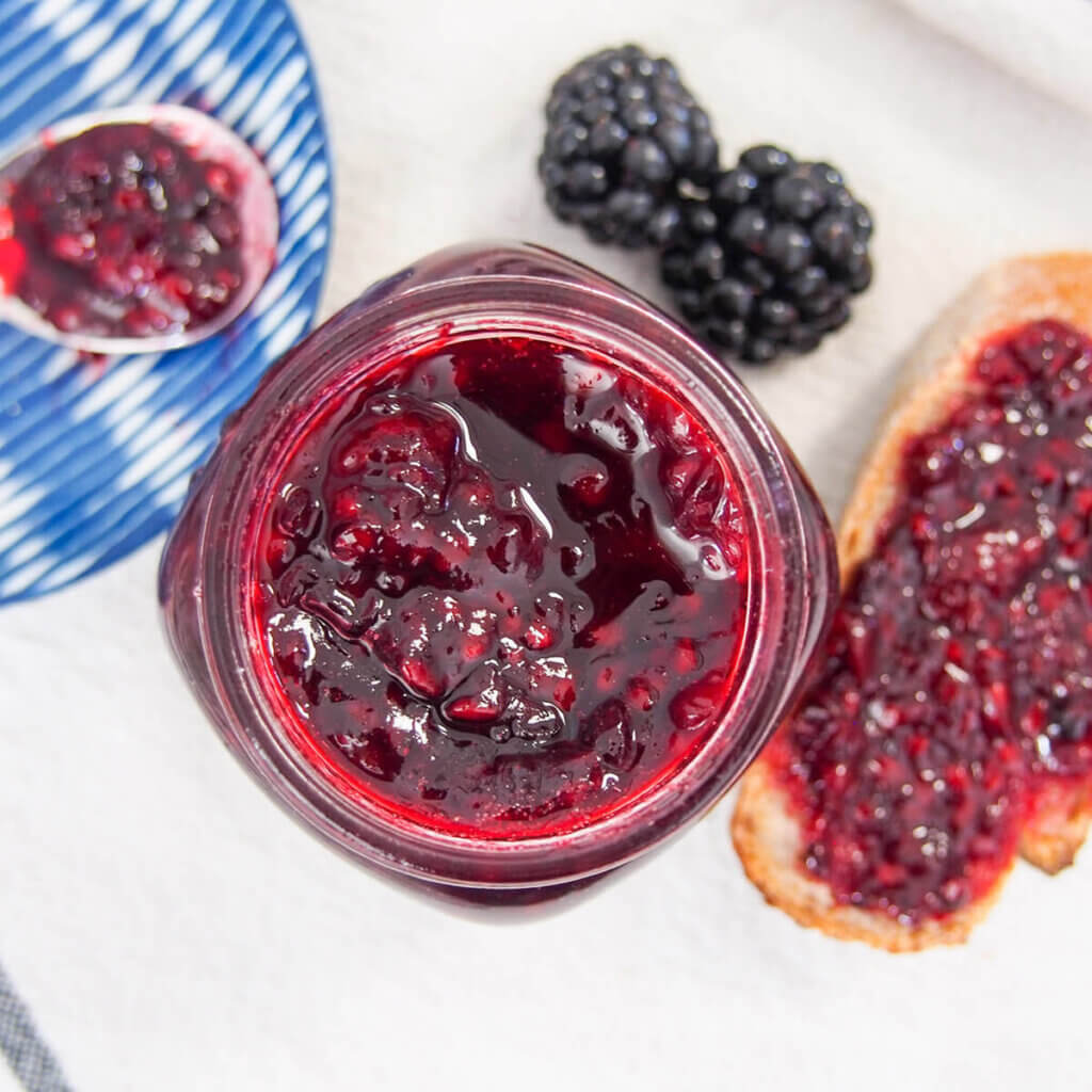Blackberry jam - Caroline's Cooking