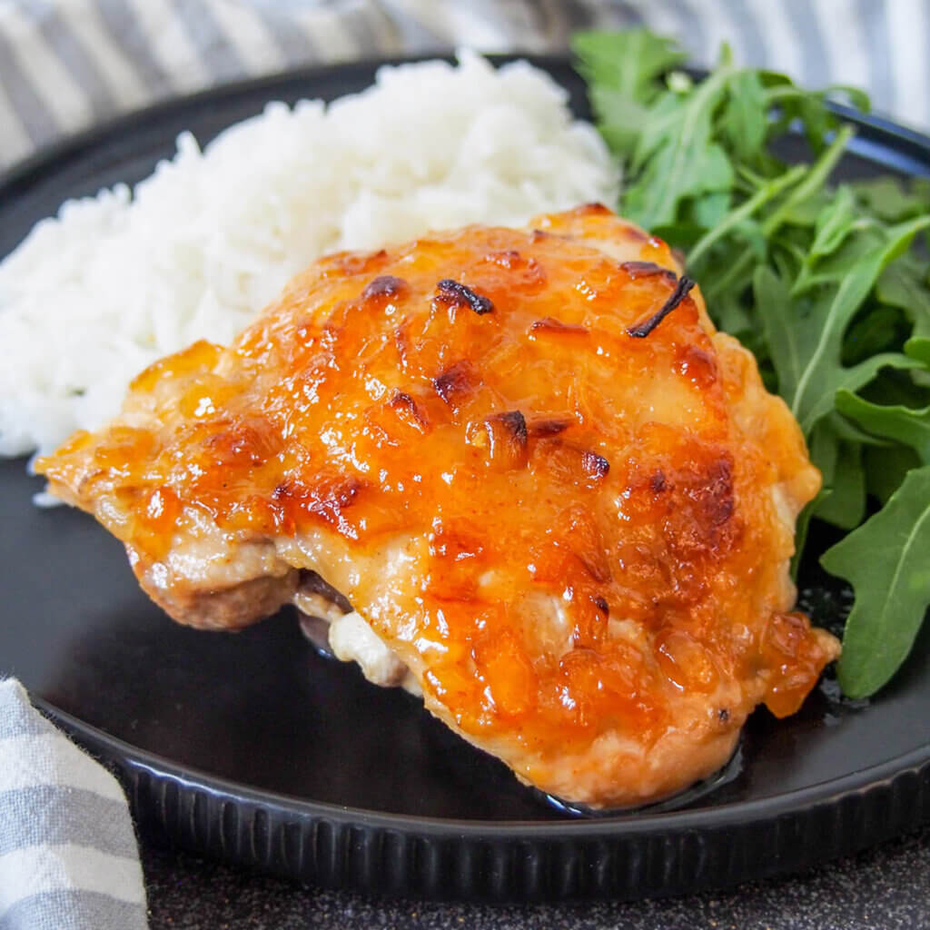 South African chutney chicken - Caroline's Cooking
