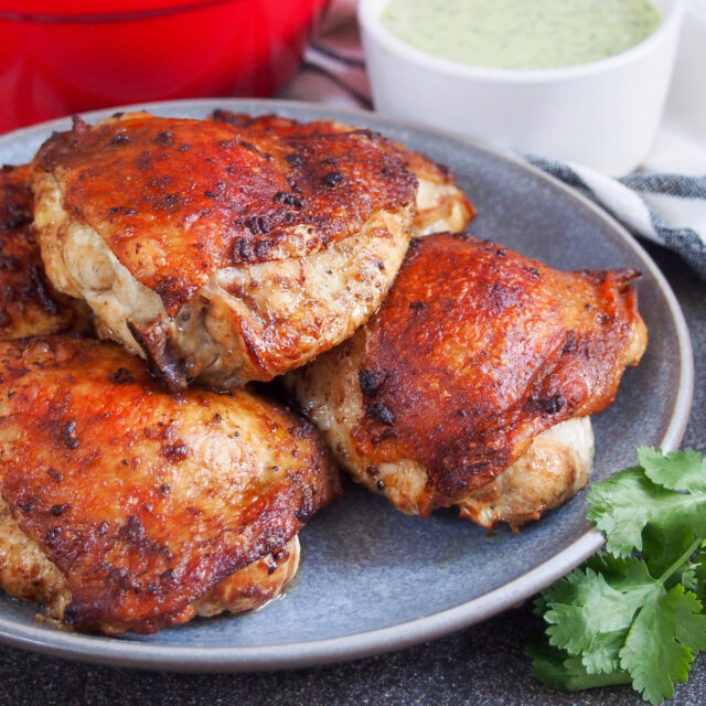 Peruvian roast chicken (pollo a la brasa) - Caroline's Cooking