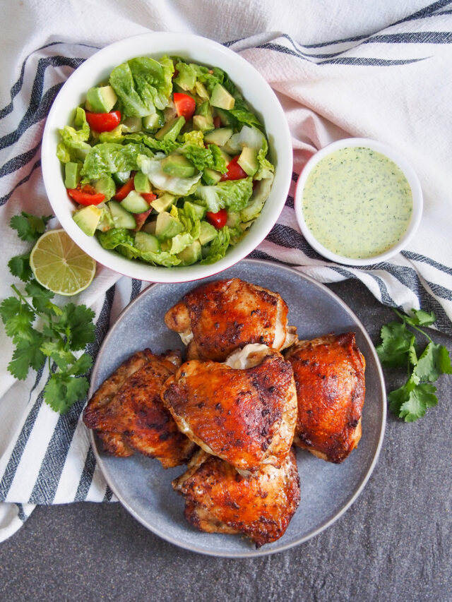 Peruvian roast chicken (pollo a la brasa) - Caroline's Cooking