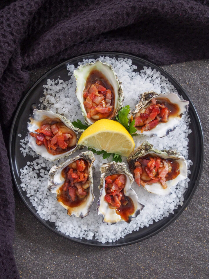 Oysters Kilpatrick - Caroline's Cooking