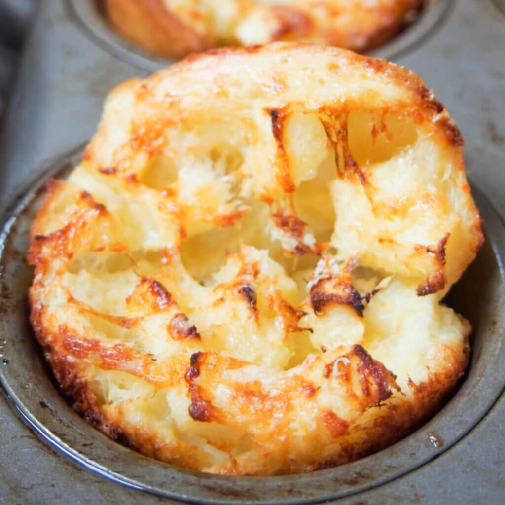 Apple and cheddar cheese Yorkshire pudding - Caroline's Cooking