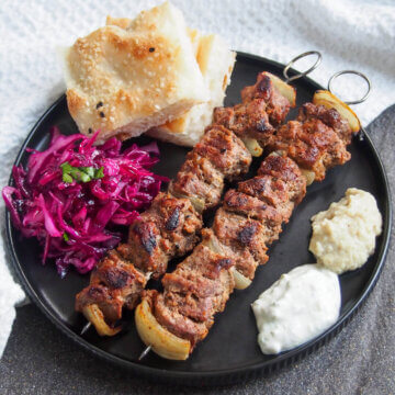 Lamb shish kebab - Caroline's Cooking