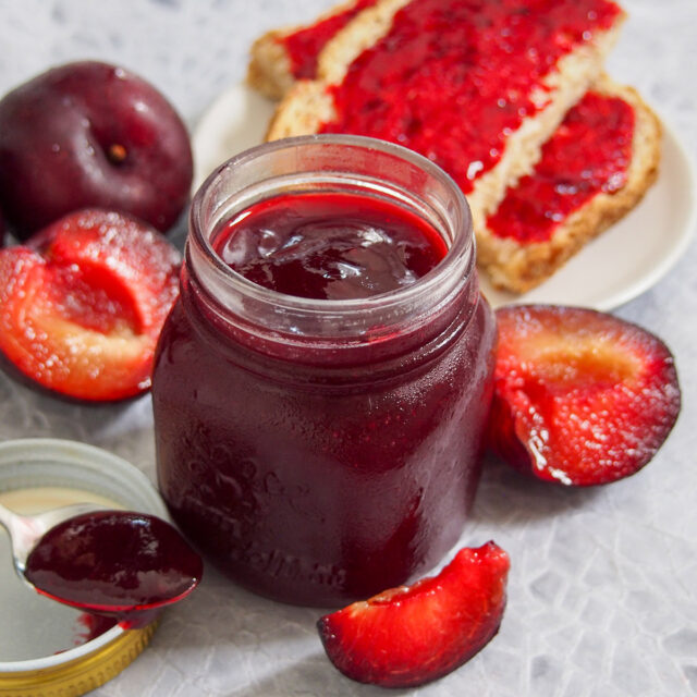 Plum jam - Caroline's Cooking