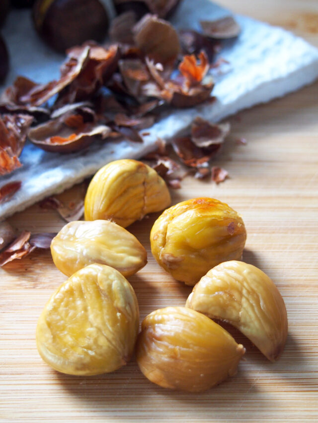 How to roast chestnuts - Caroline's Cooking