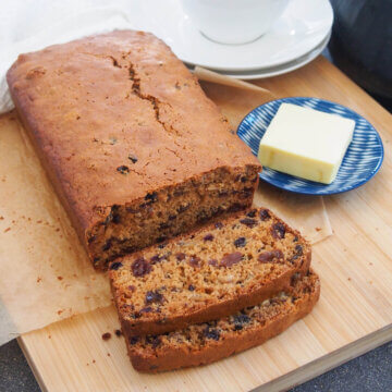 Irish barmbrack (fruit loaf) - Caroline's Cooking