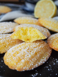Lemon madeleines - Caroline's Cooking