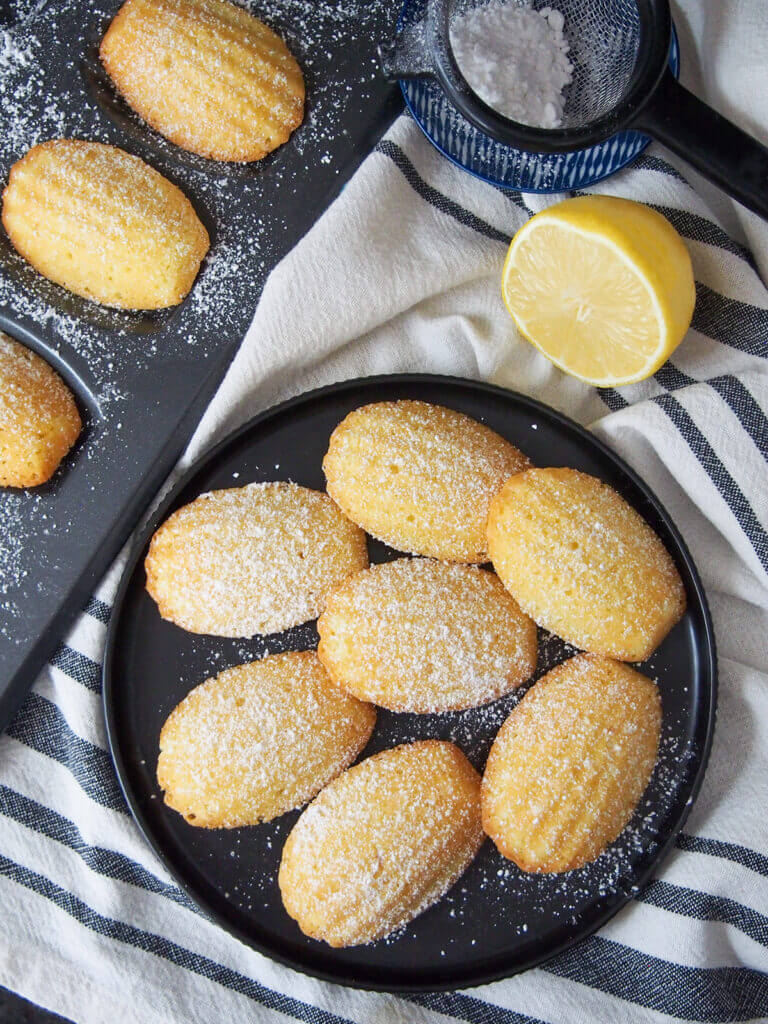 Lemon madeleines - Caroline's Cooking