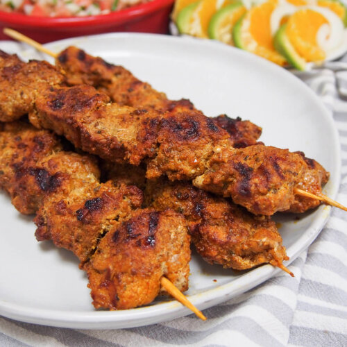 Pinchos morunos - Caroline's Cooking