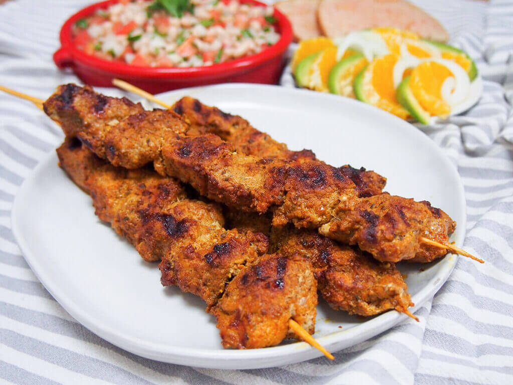 Pinchos morunos - Caroline's Cooking