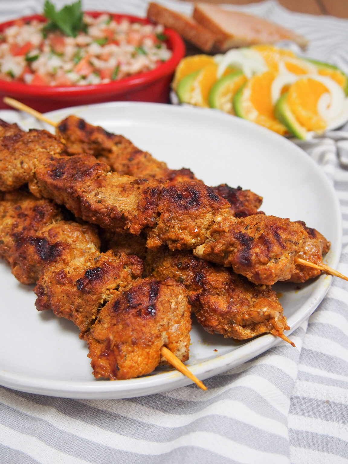 Pinchos morunos - Caroline's Cooking