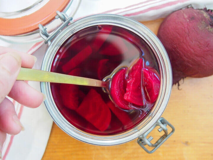 Swedish pickled beets - Caroline's Cooking