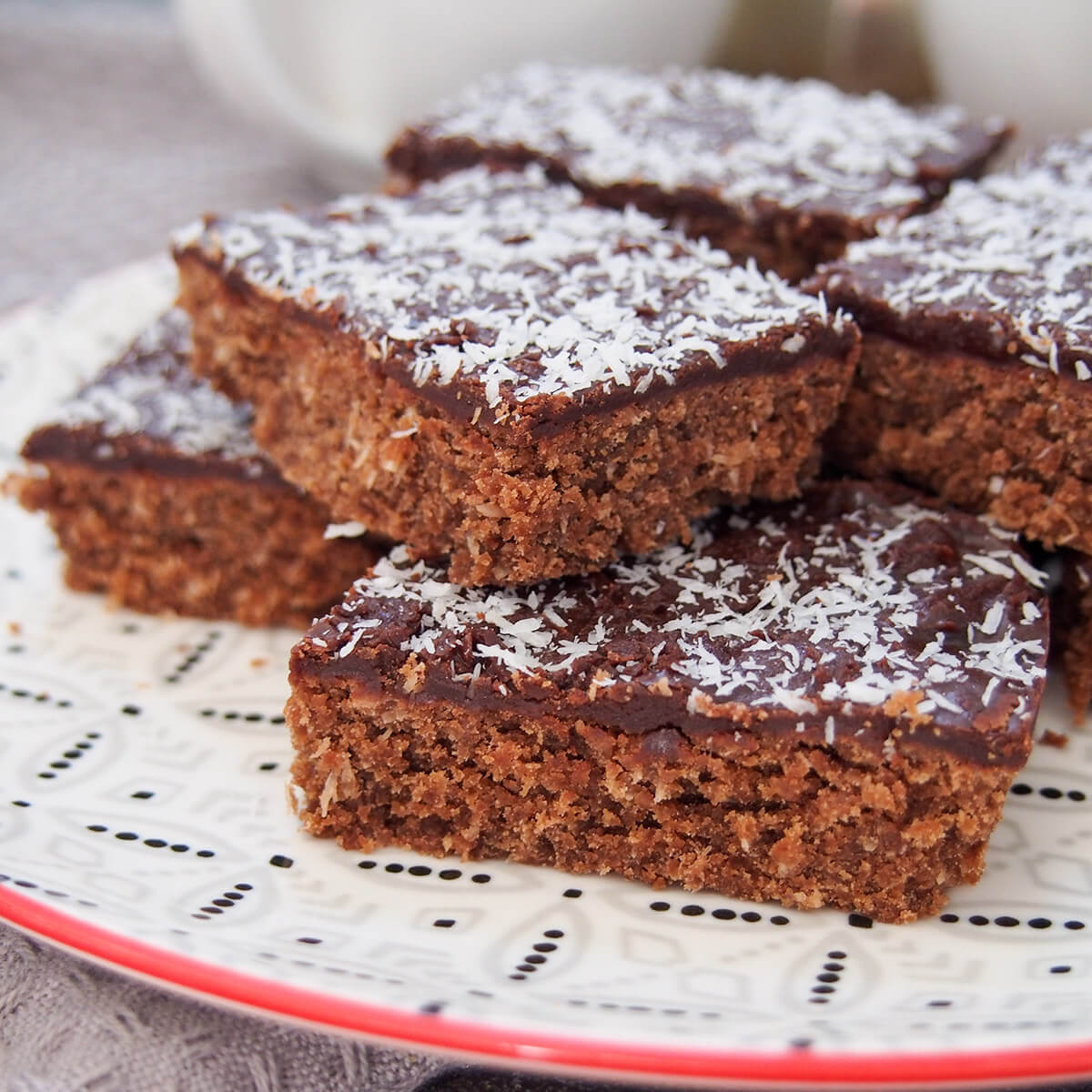 Chocolate slice - Caroline's Cooking