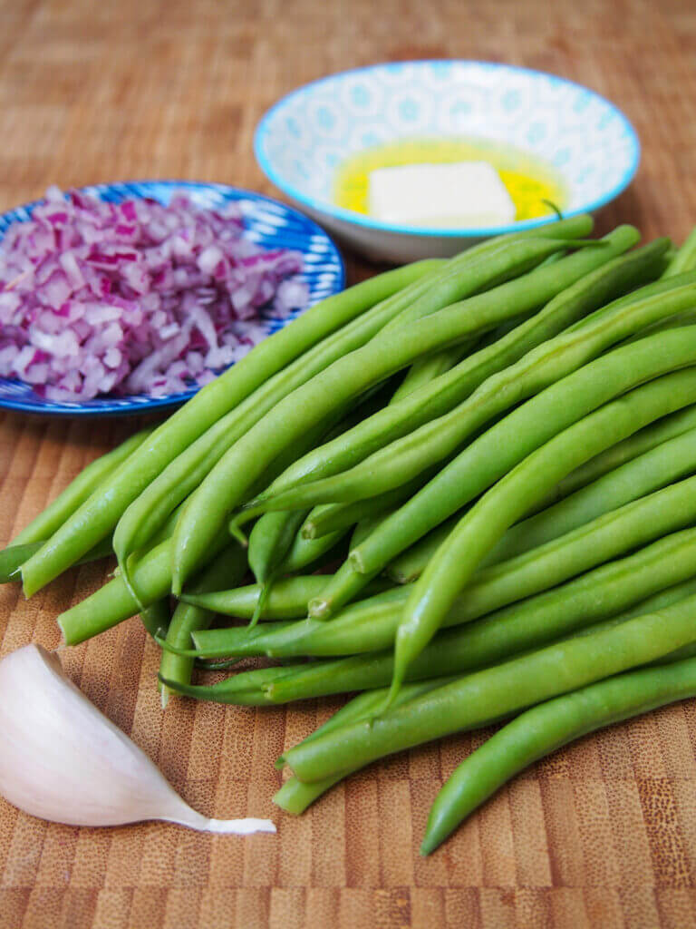 Sautéed French green beans - Caroline's Cooking