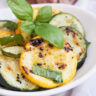 Marinated zucchini and summer squash - Caroline's Cooking