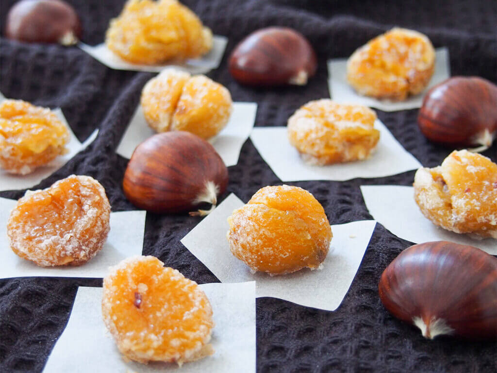 Marron glacé (candied chestnuts) - Caroline's Cooking