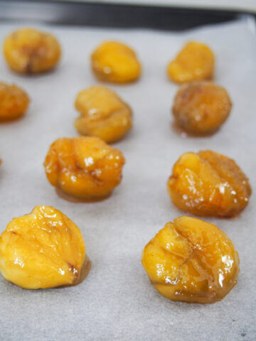 Marron glacé (candied chestnuts) - Caroline's Cooking
