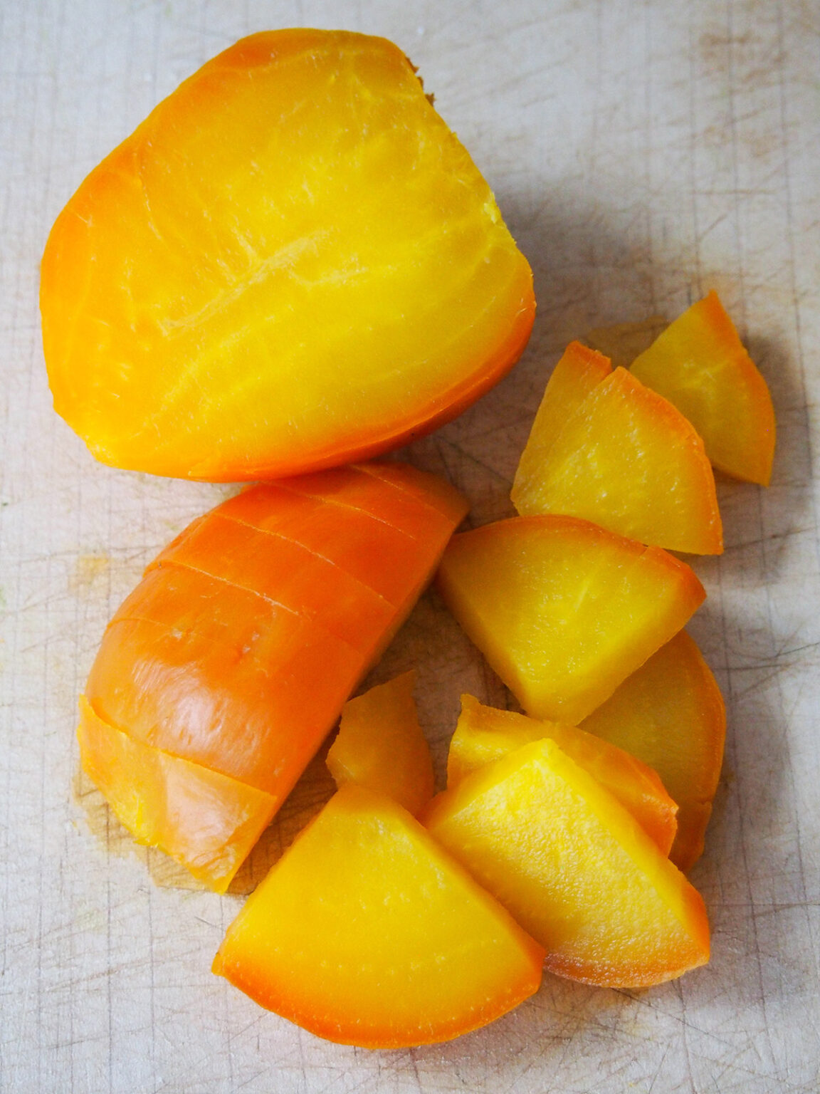 Roasted golden beet salad - Caroline's Cooking