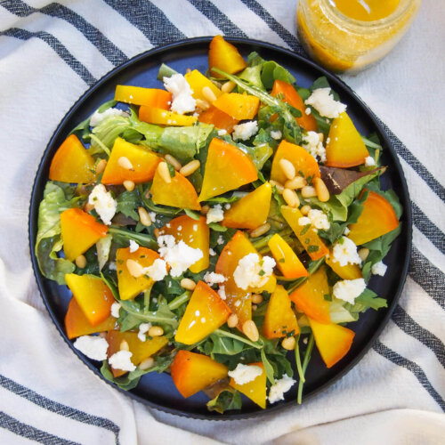Roasted golden beet salad - Caroline's Cooking