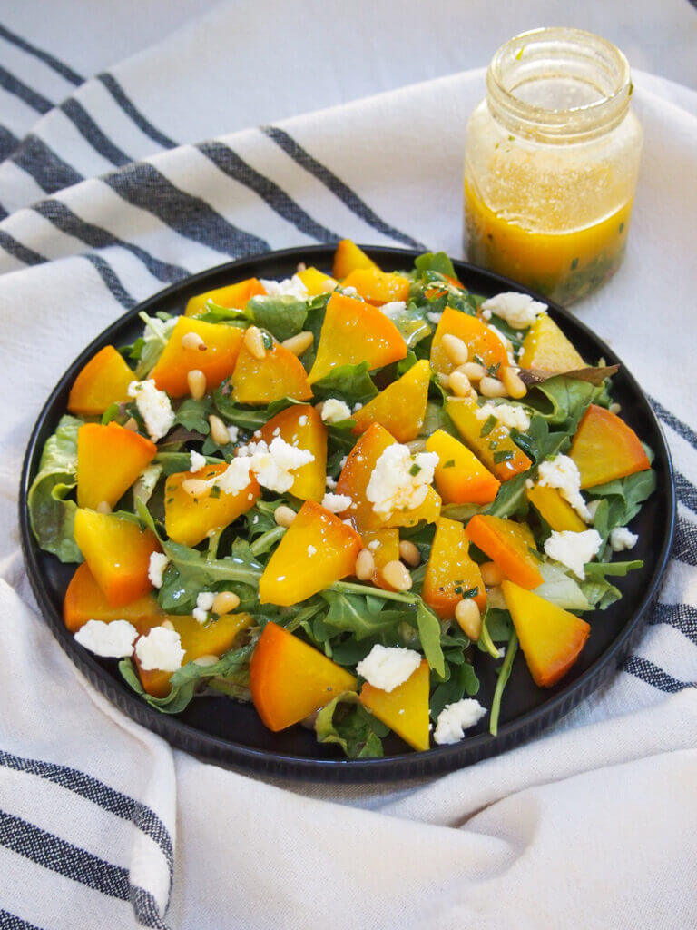 Roasted golden beet salad - Caroline's Cooking