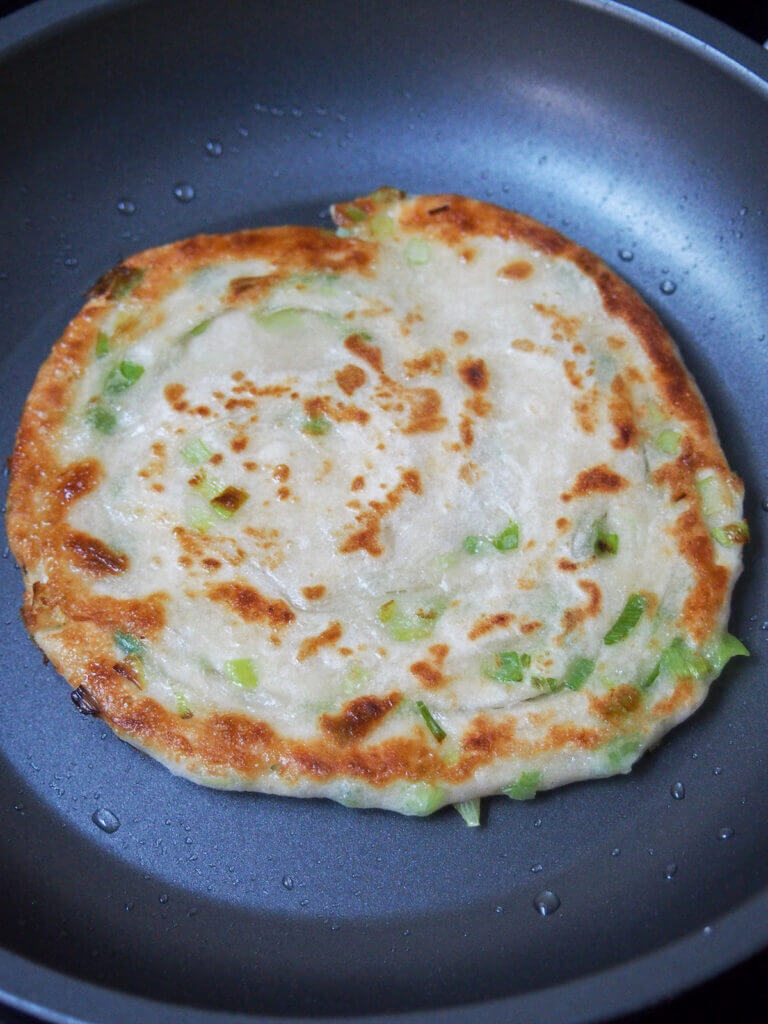 Chinese scallion pancakes (cong you bing) - Caroline's Cooking
