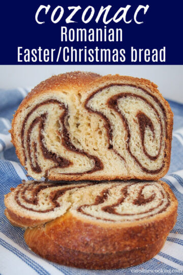 Cozonac (Romanian Easter & Christmas bread) - Caroline's Cooking