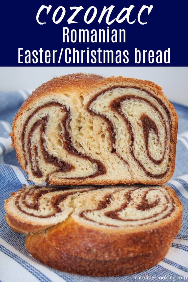 Cozonac (Romanian Easter & Christmas bread) - Caroline's Cooking
