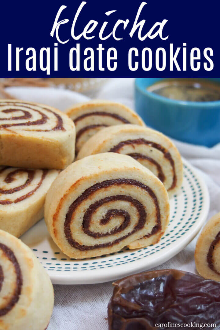 Kleicha (Iraqi date cookies) - Caroline's Cooking