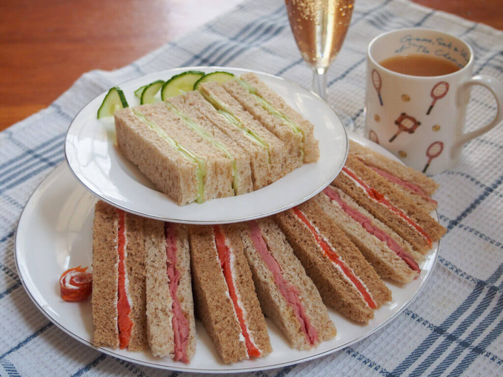 Traditional English tea sandwiches - Caroline's Cooking