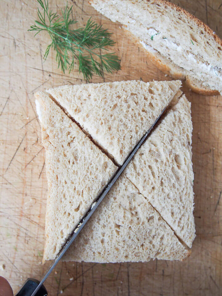 Traditional English tea sandwiches - Caroline's Cooking