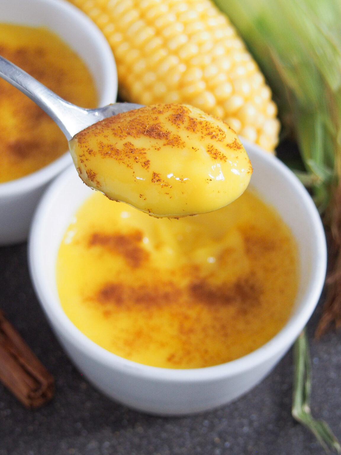 Brazilian corn pudding (curau de milho) - Caroline's Cooking