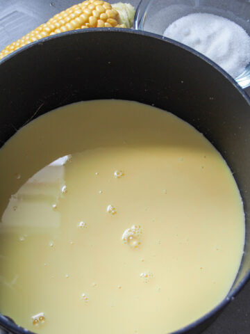 Brazilian corn pudding (curau de milho) - Caroline's Cooking