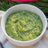 Creamy chard pesto - Caroline's Cooking